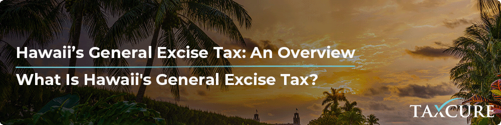 Hawaii's General Excise Tax: Guide for Business Owners